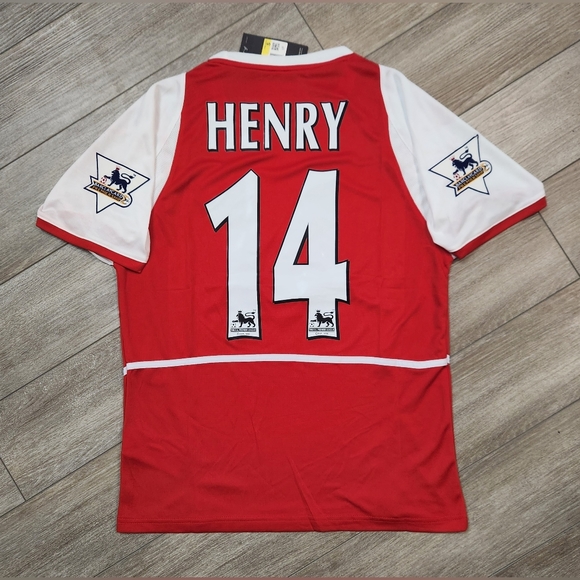 Nike | Shirts | Arsenal Retro Henry 4 | Poshmark